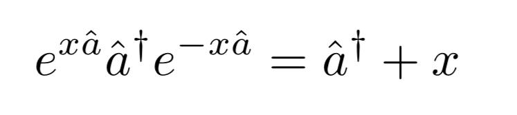 Solved exa^=∑n=0∞n!(xa^)nexa^a^†e−xa^=a^†+x | Chegg.com