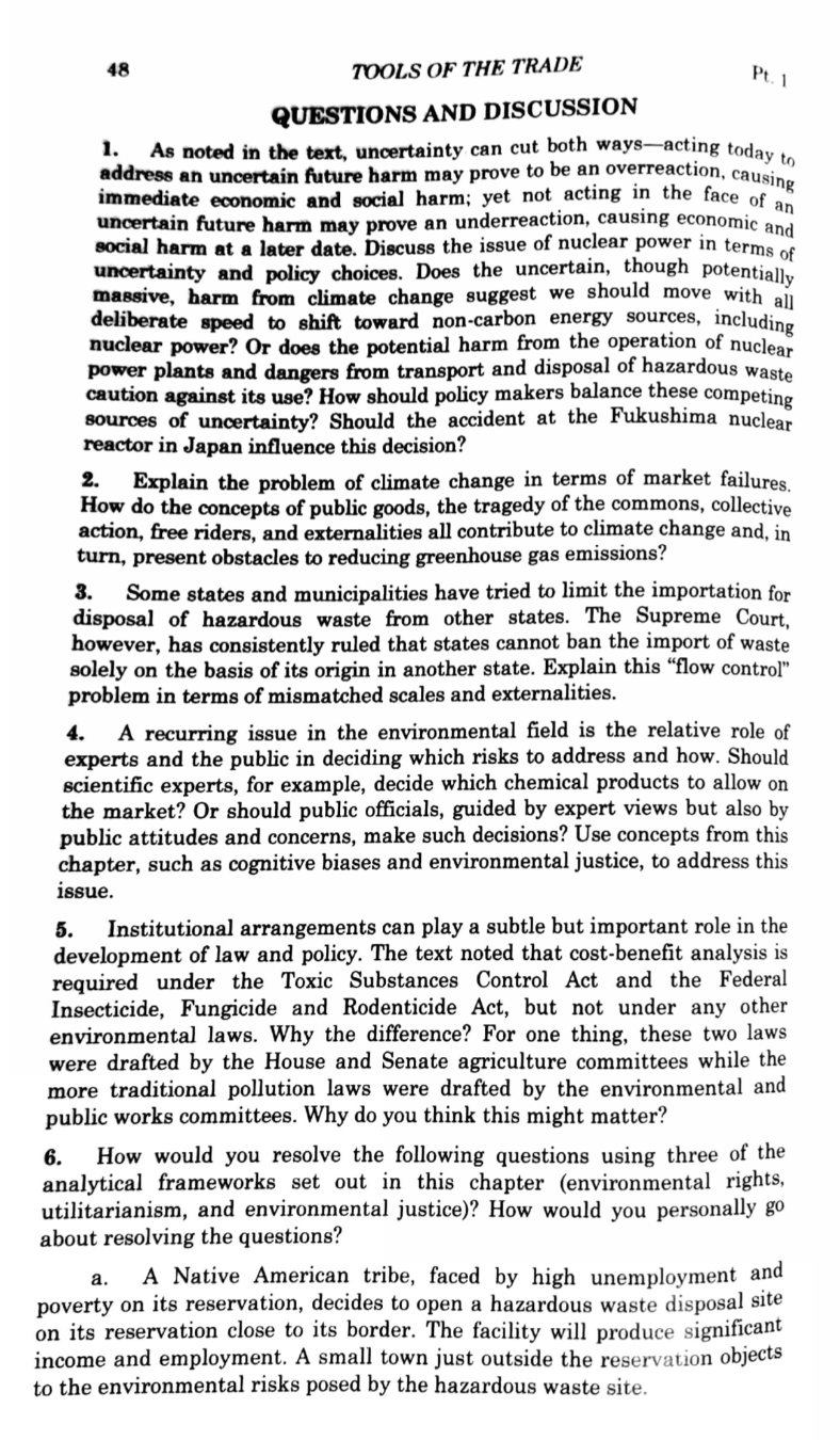 48 TOOLS OF THE TRADE QUESTIONS AND DISCUSSION Pt, 1 | Chegg.com