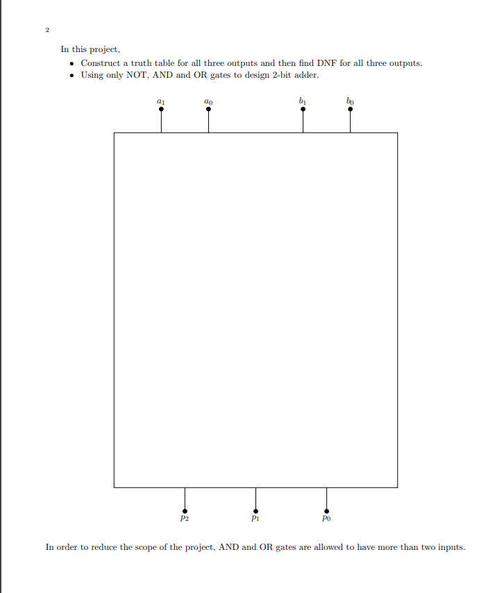 Solved 1. Logical Circuits NOTE. Let us consider a simple | Chegg.com