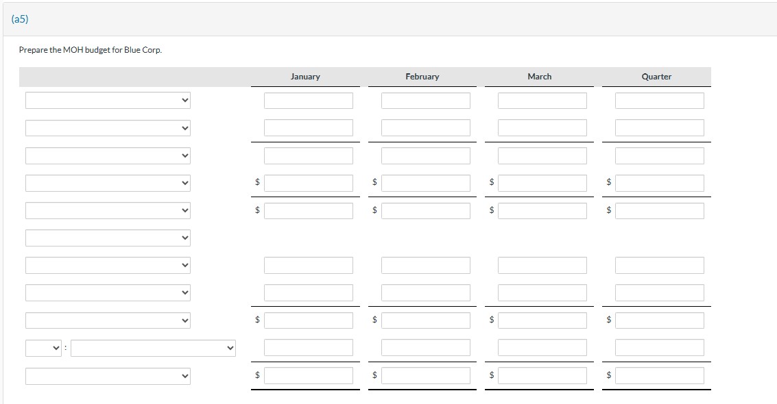 Solved Prepare the Sales forecast (and corresponding | Chegg.com