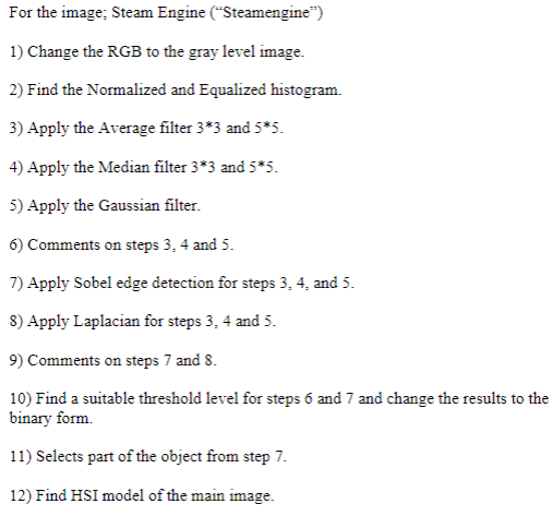 Solved PLEASE USE MATLAB. I HAVE ALREADY COMPLETED STEPS 1-7 | Chegg.com
