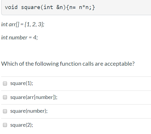 Solved int arr[] = {1,4, 1, 0); for (int i=0; i