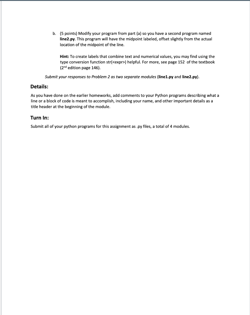 Solved 1. (10 points) Problem 1 gives you practice creating | Chegg.com