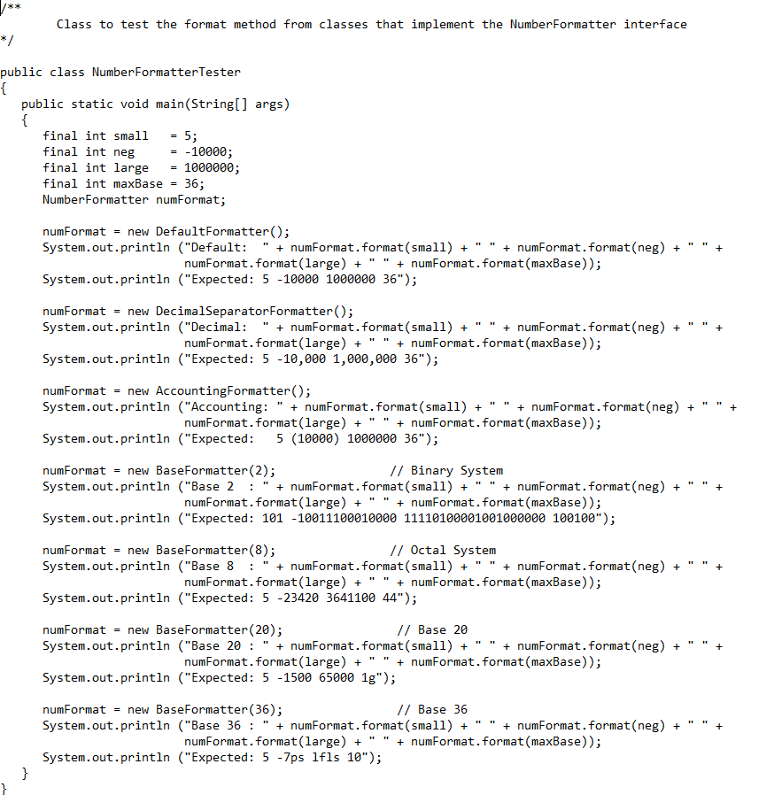 Solved Consider an interface public interface Number | Chegg.com