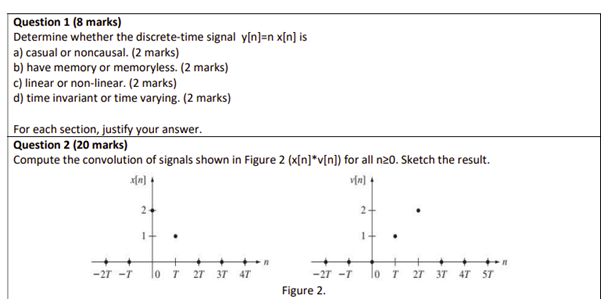 Question 1 (8 marks) Determine whether the | Chegg.com