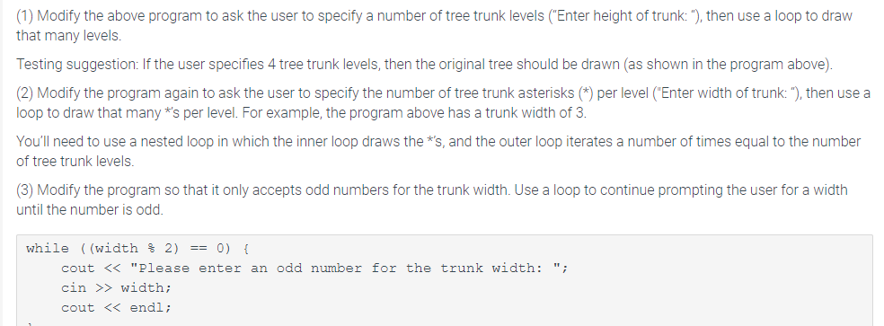 Solved #include using namespace std; int main() { // Draw | Chegg.com