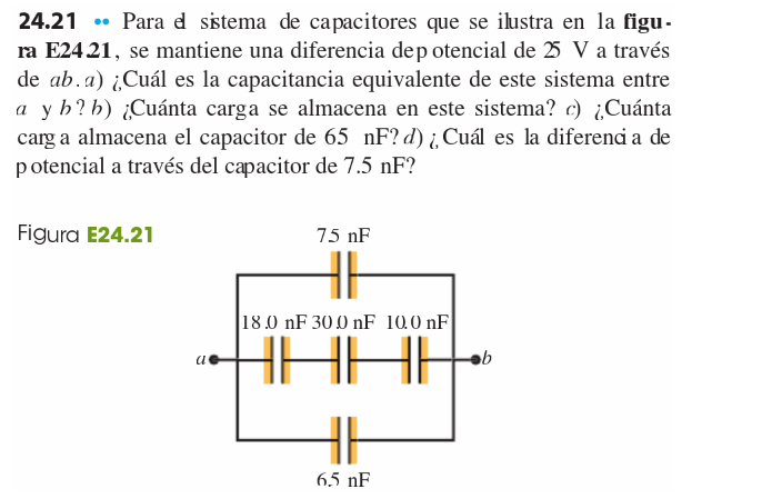 Solved For the capacitor system illustrated in figure | Chegg.com