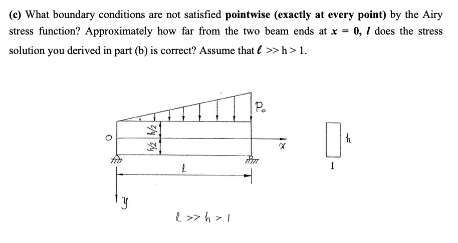 Consider the beam shown below subjected to bending | Chegg.com