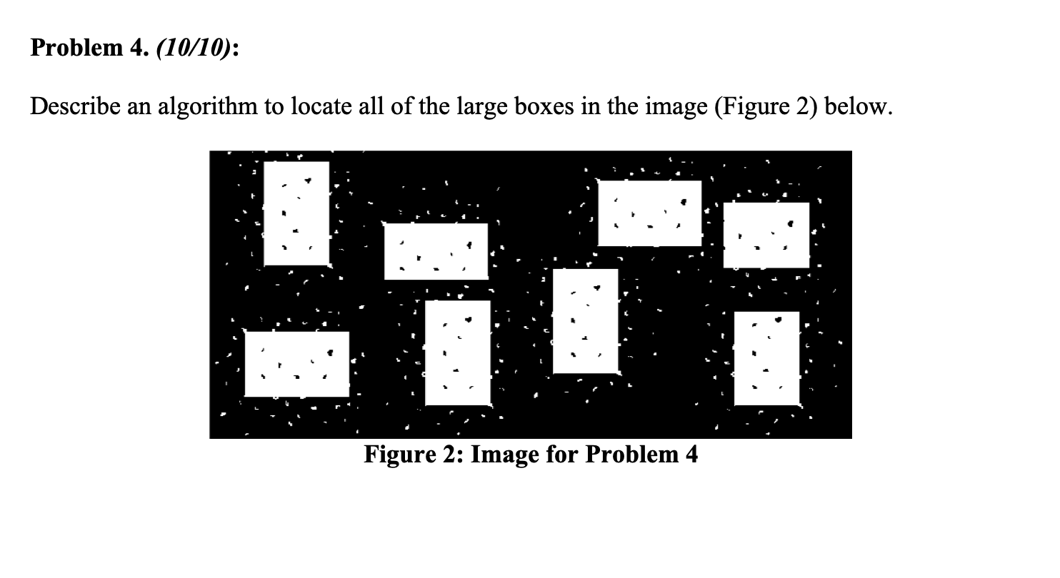 Solved Describe an algorithm to locate all of the large | Chegg.com