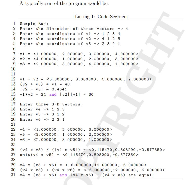 The Main function: Write a main that performs that | Chegg.com
