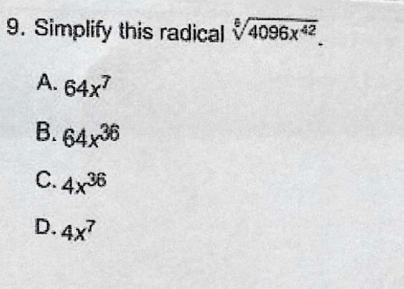 Solved Simplify this radical | Chegg.com