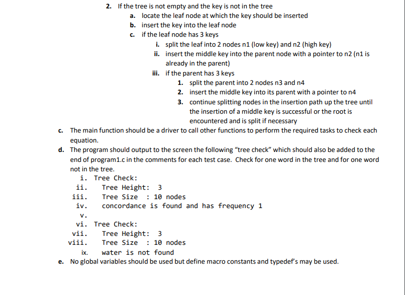 Solved 2. Write a C program, problem1.c, to read in a text | Chegg.com