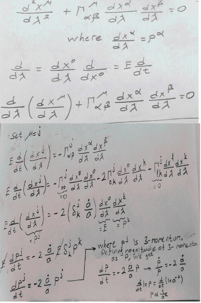 Solved In spatially flat RW metric,when I evaluate the | Chegg.com