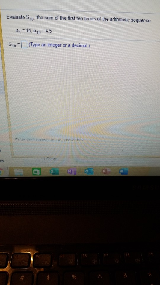 Solved Evaluate Sto, the sum of the first ten terms of the | Chegg.com