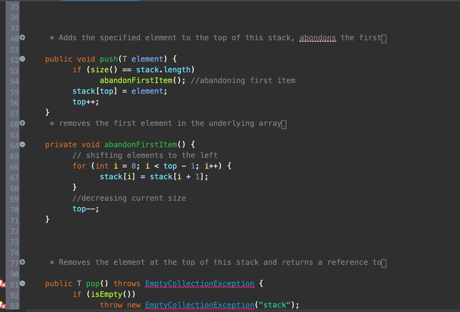 Solved Problem #3 (10 marks) Design and implement a special | Chegg.com