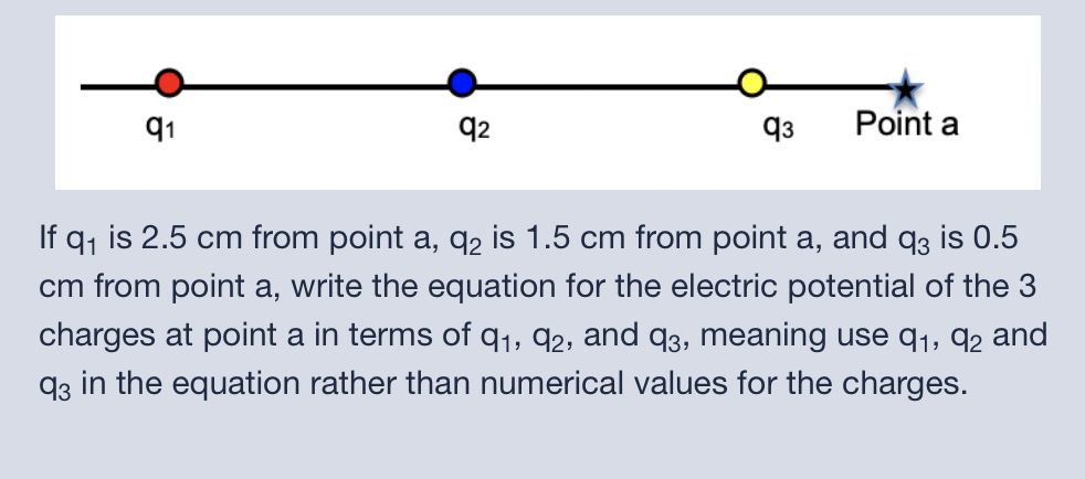 Solved Which two charges have the same sign? red and yellow | Chegg.com