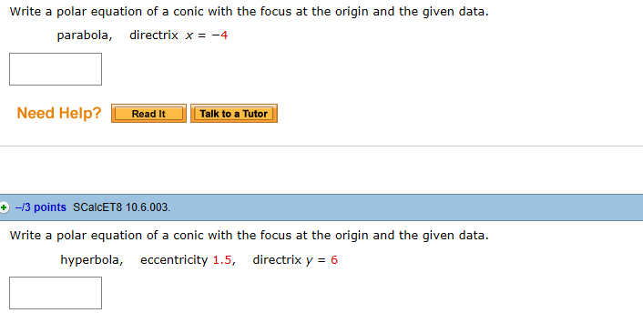 Solved Keep getting different answers from the ones in the | Chegg.com