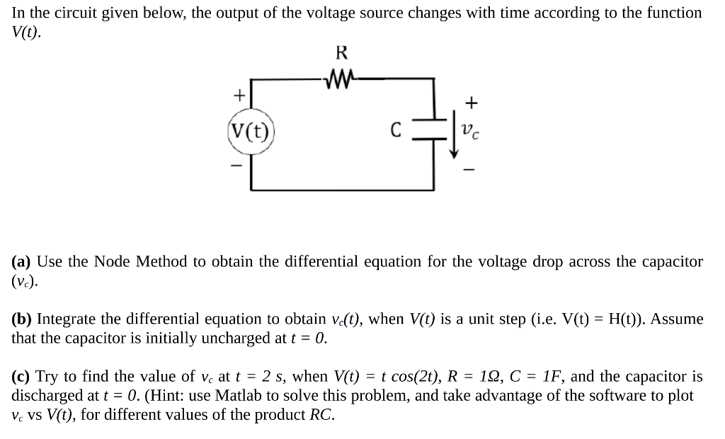 Solved In the circuit given below, the output of the voltage | Chegg.com