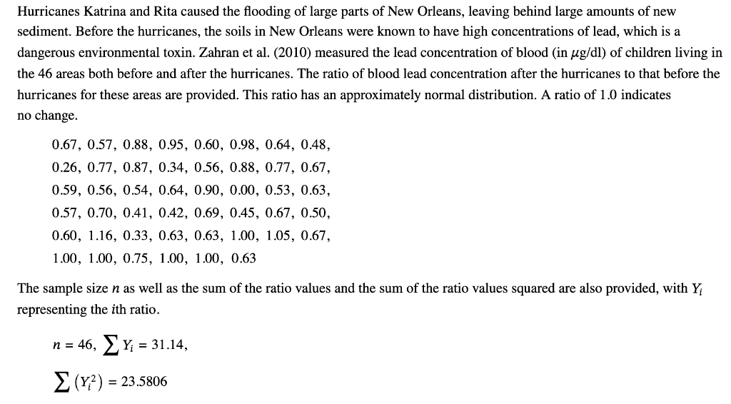 Solved Q1. Determine the 95% confidence interval (lower | Chegg.com