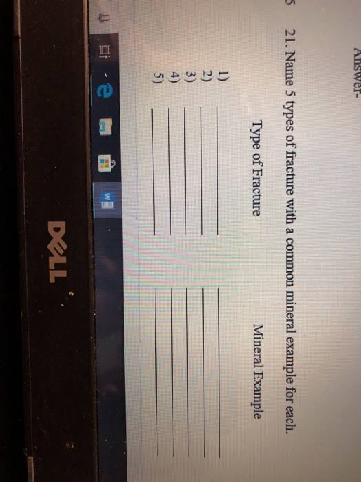 Solved 2 6 16 List 7 types of tenacity, with a common | Chegg.com