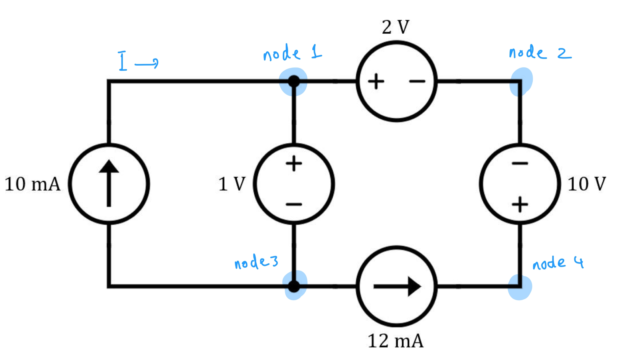 Solved If the interconnection in the circuit below is valid, | Chegg.com