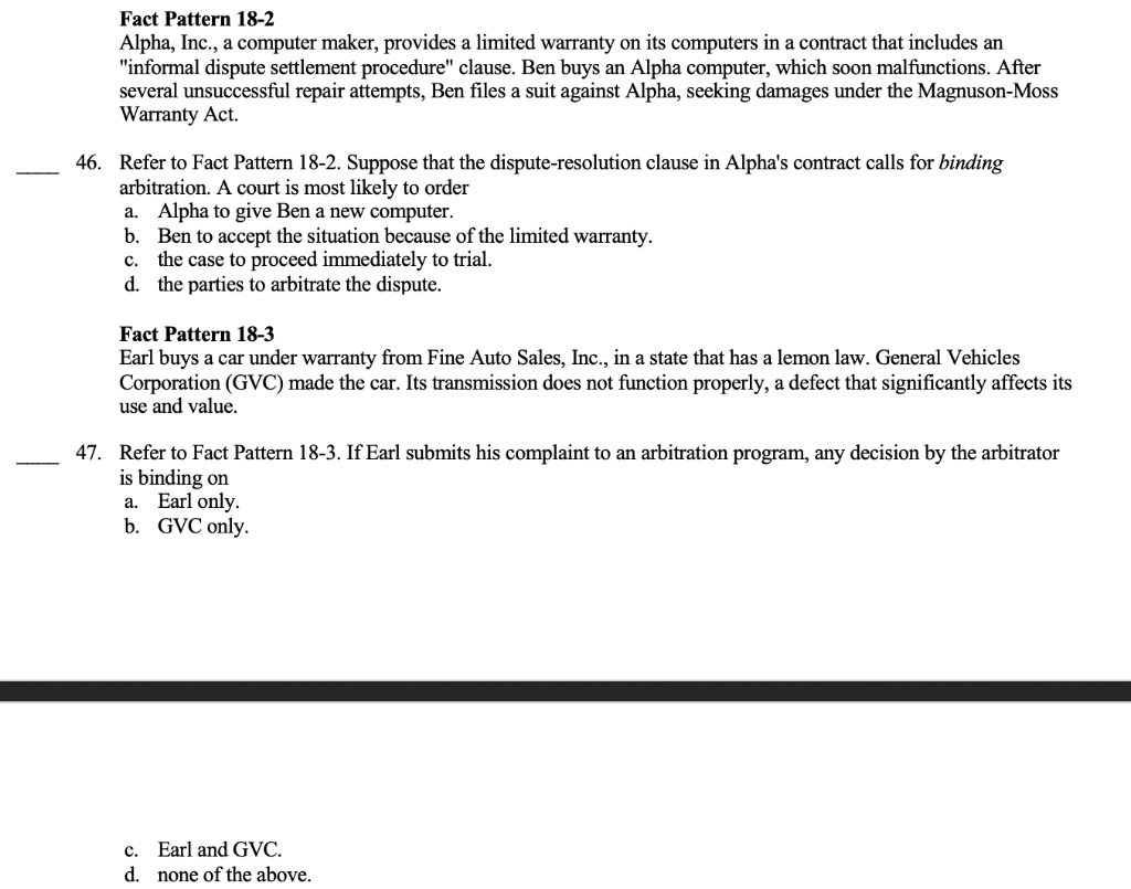 Solved Fact Pattern 18-2 Alpha, Inc., a computer maker, | Chegg.com