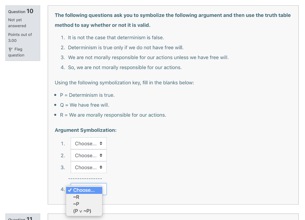 Solved The following questions ask you to symbolize the | Chegg.com