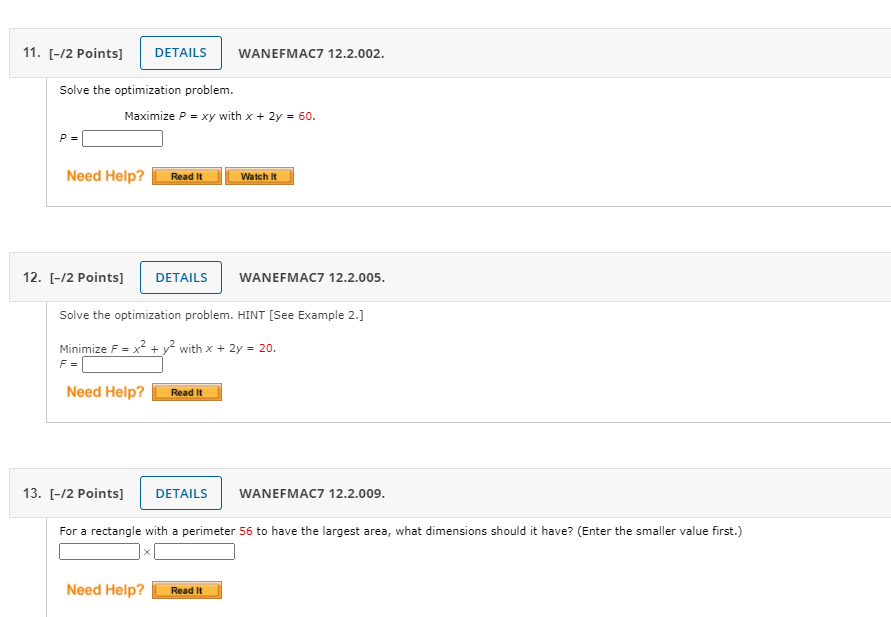 Solved 7. [-14.5 Points] DETAILS WANEFMAC7 12.1.039. Find | Chegg.com