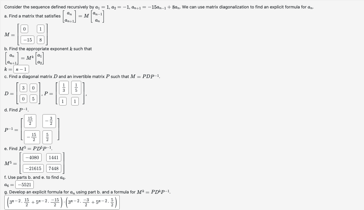Consider the sequence defined recursively | Chegg.com