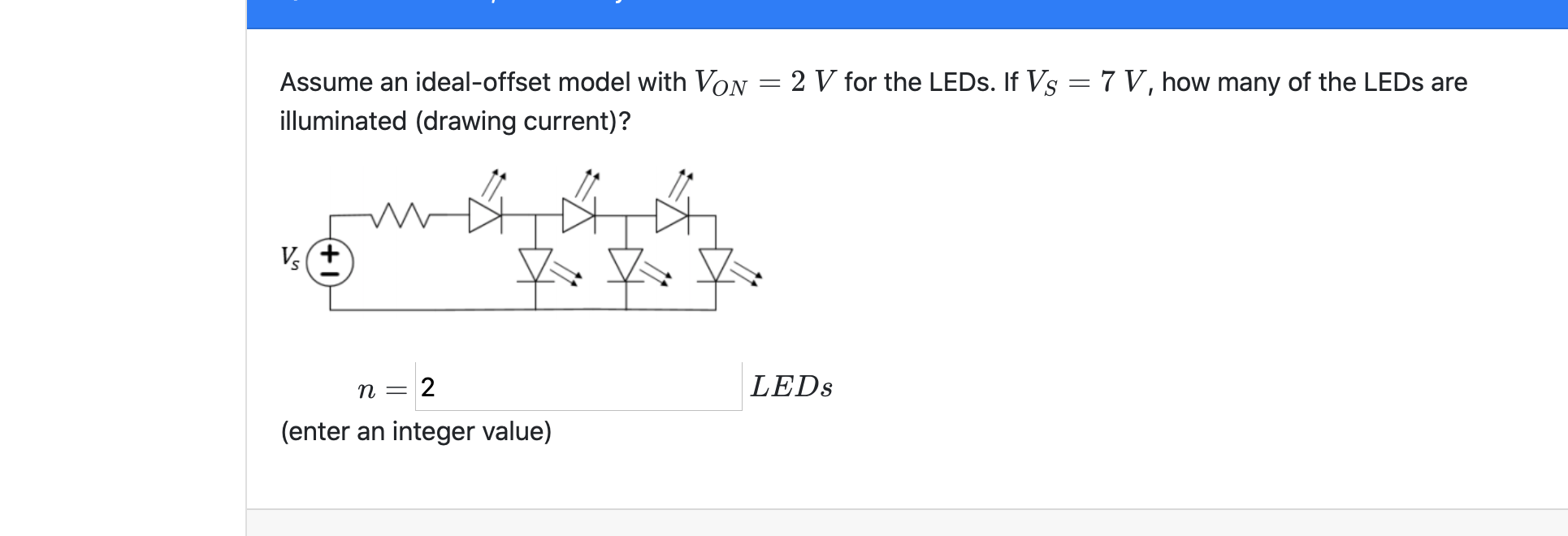 Solved Assume an ideal-offset model with Von = 2 V for the | Chegg.com