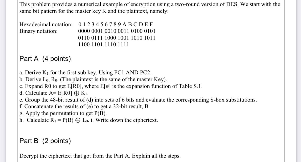 Solved This problem provides a numerical example of | Chegg.com