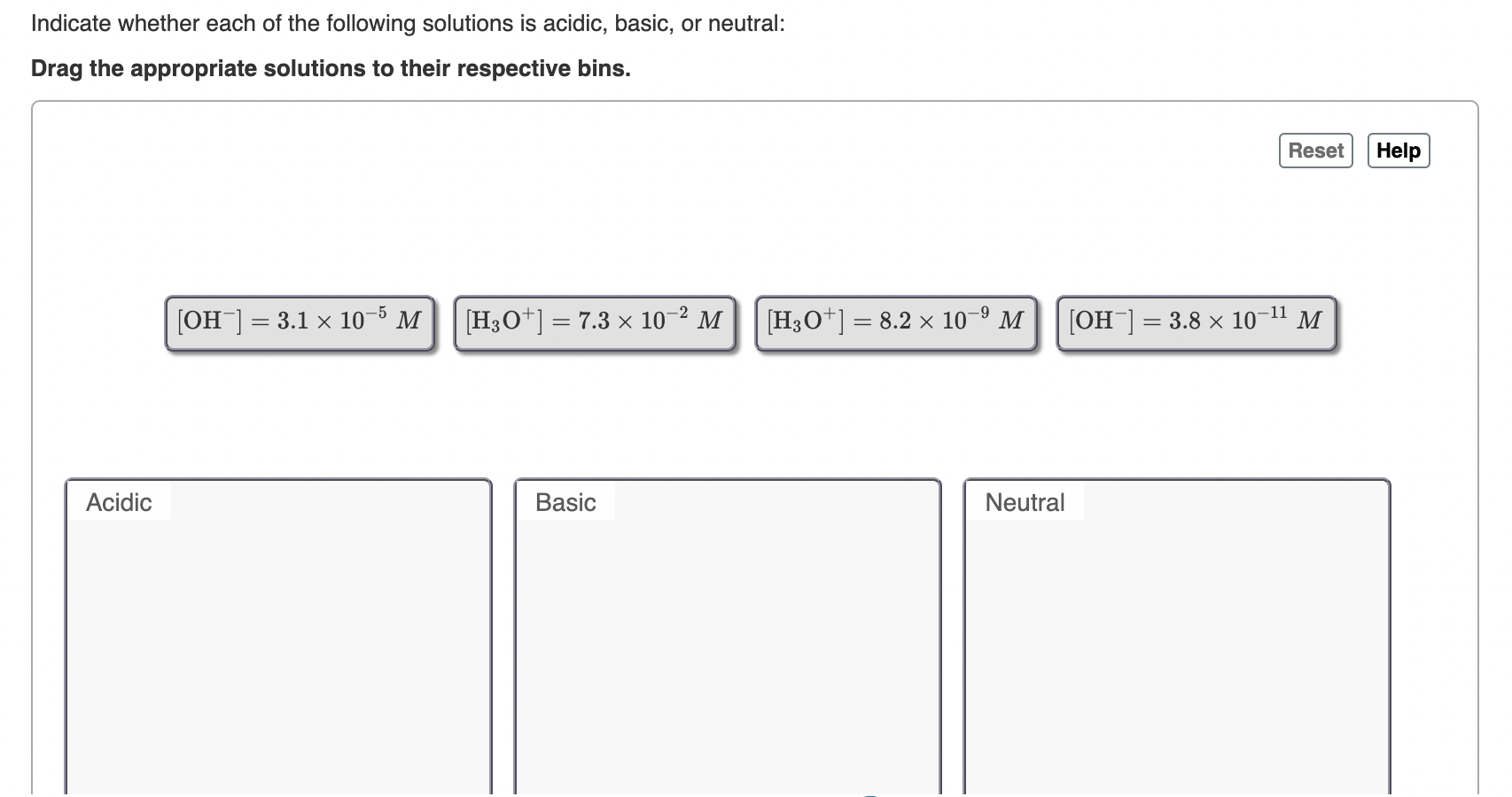 Solved Indicate whether each of the following solutions is | Chegg.com