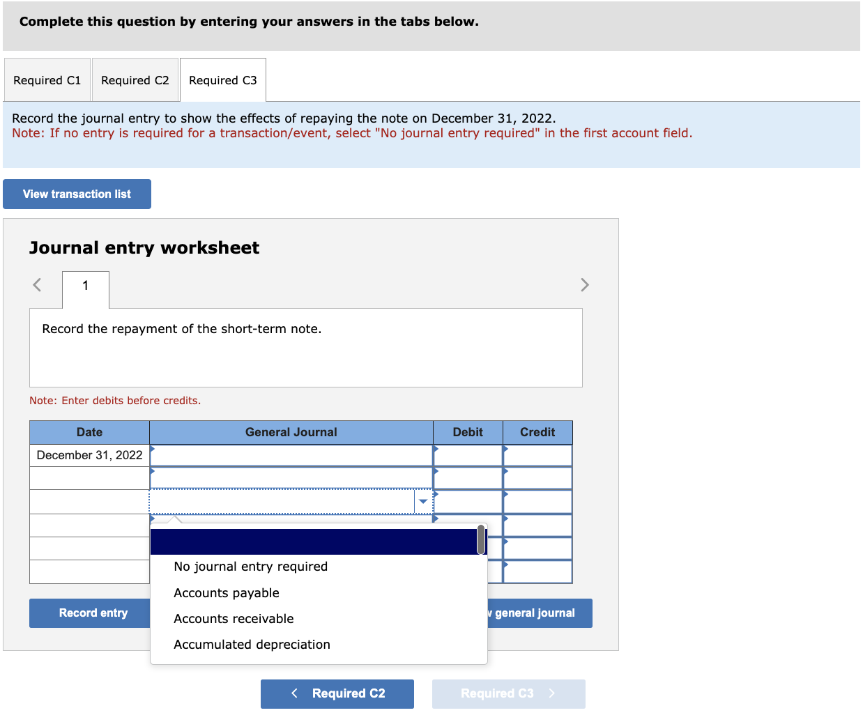 Complete this question by entering your answers in | Chegg.com