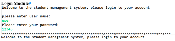 Solved Login module - Guide the user to enter the user name | Chegg.com