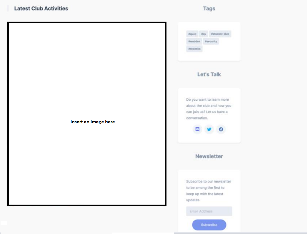 Solved Please design the following page layout using grids | Chegg.com
