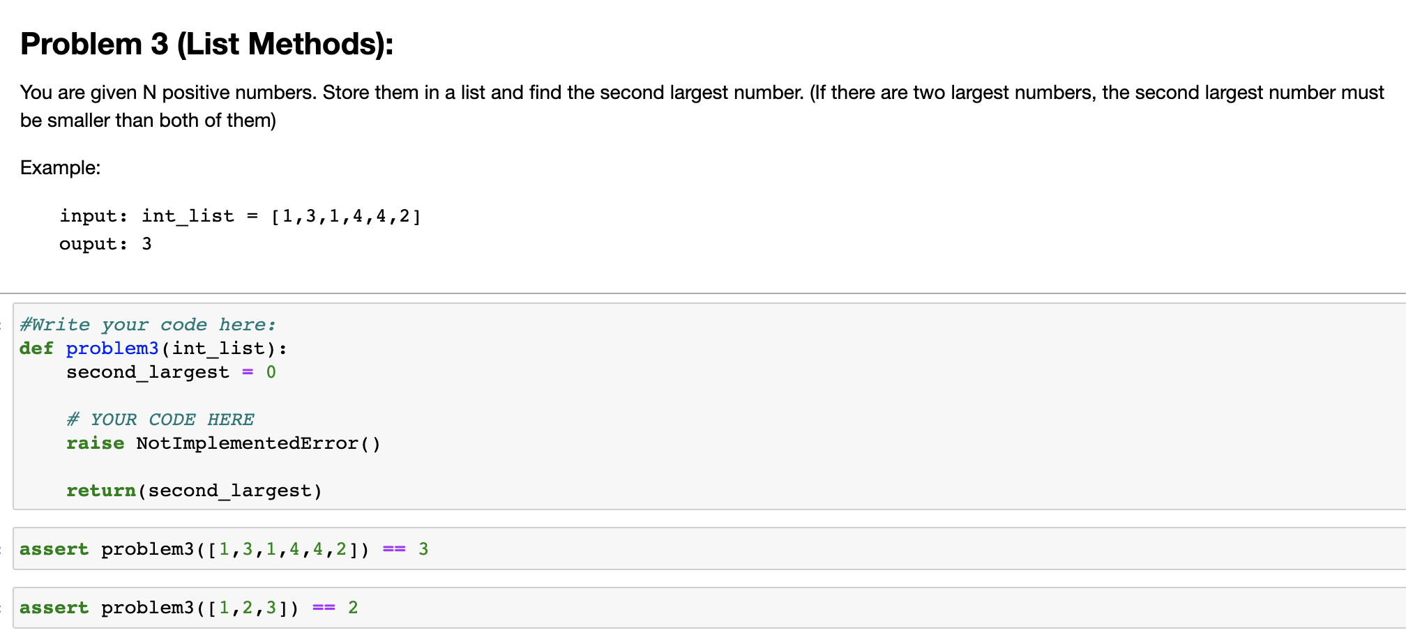 Solved You are given N positive numbers. Store them in a | Chegg.com