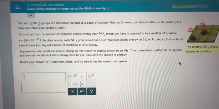 Solved O ENTROPY AND FREE ENERGY Calculating entropy change | Chegg.com