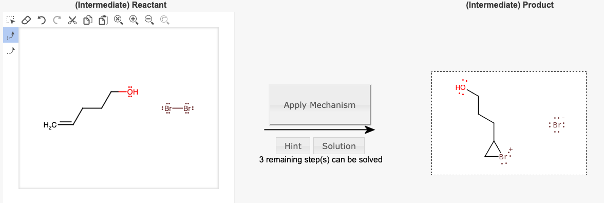 Solved (Intermediate) Reactant (Intermediate) Product HO | Chegg.com