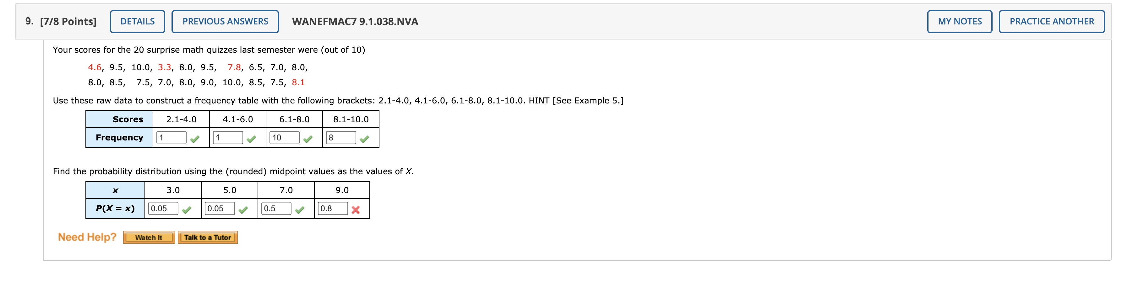 Solved Im confused on the last value and how to find the | Chegg.com