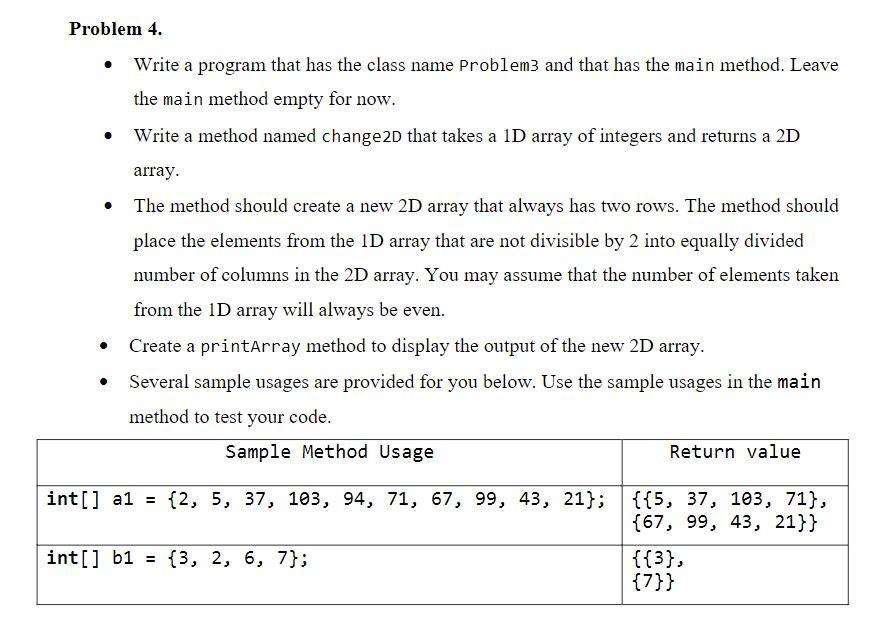 Solved • Problem 4. • Write a program that has the class | Chegg.com