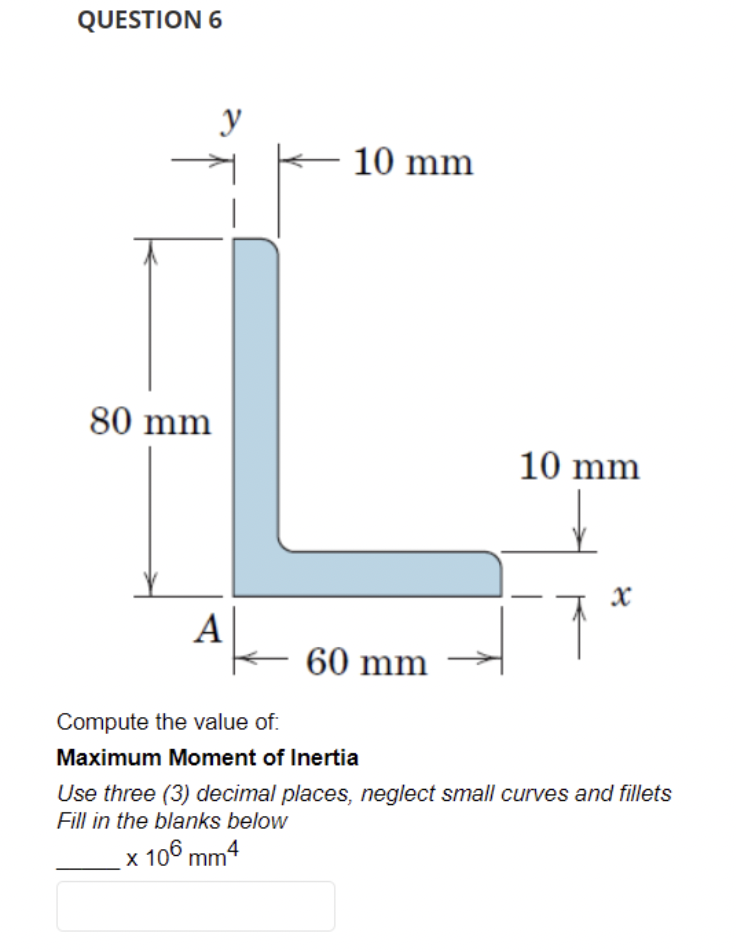 Solved Compute the value of: Product of Inertia, IXy Use | Chegg.com