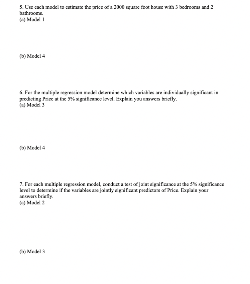Solved please please help answer only 6-7 asap. I will | Chegg.com