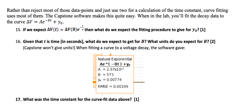 Solved Rather than reject most of those data-points and just | Chegg.com