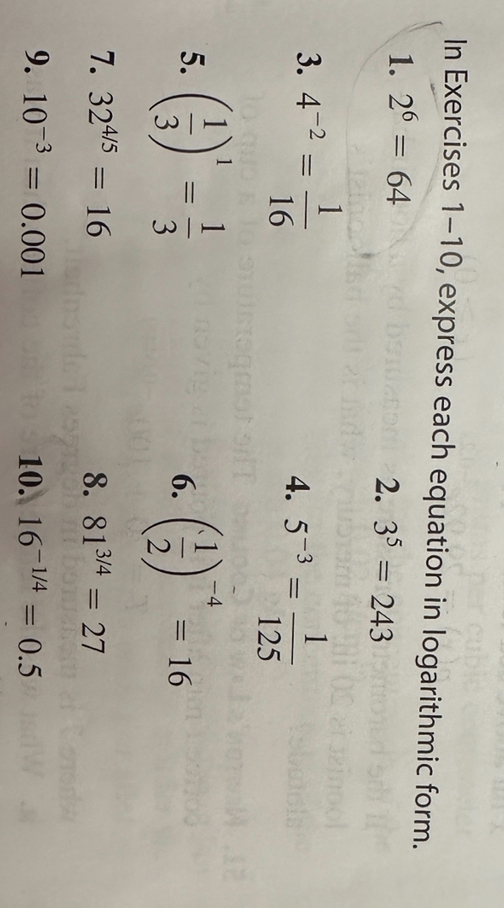 Solved In Exercises 1-10, express each equation in | Chegg.com