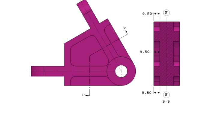 Solved For 15 points: Build this part in SOLIDWORKS. (Save | Chegg.com