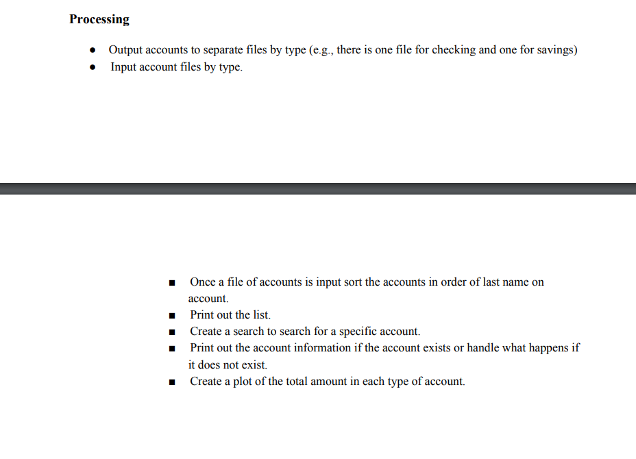 Solved PYTHON CS 162 WARMUP: IN PYTHON, simulate a bank that | Chegg.com