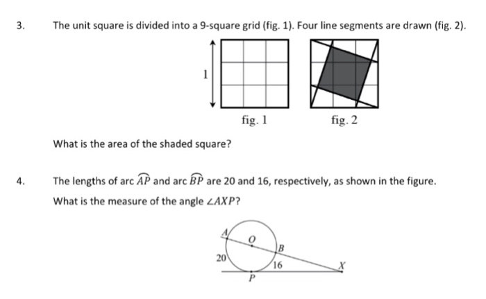 Solved 3. The unit square is divided into a 9-square grid | Chegg.com