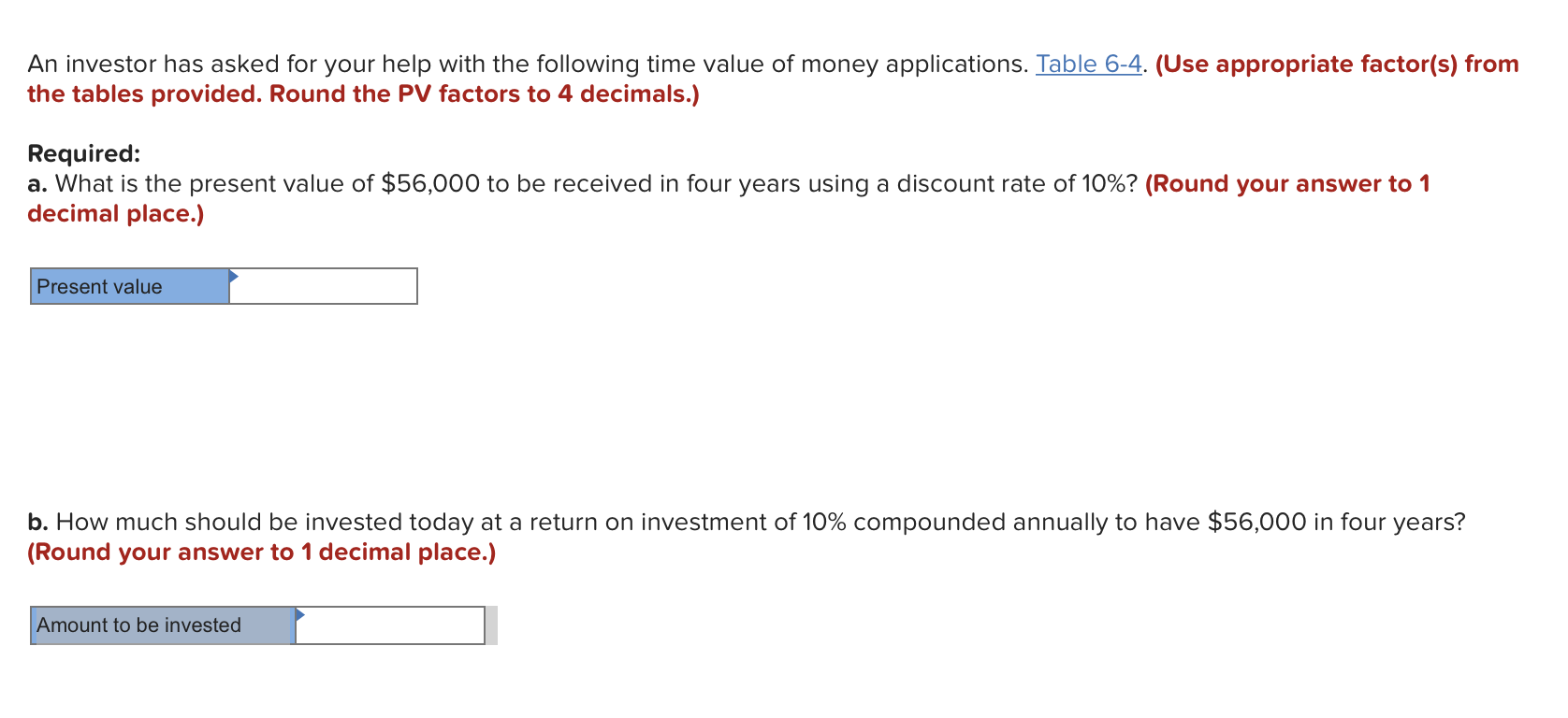 Solved An Investor Has Asked For Your Help With The Chegg
