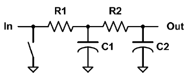 Solved RC network show below, determine the Elmore time | Chegg.com