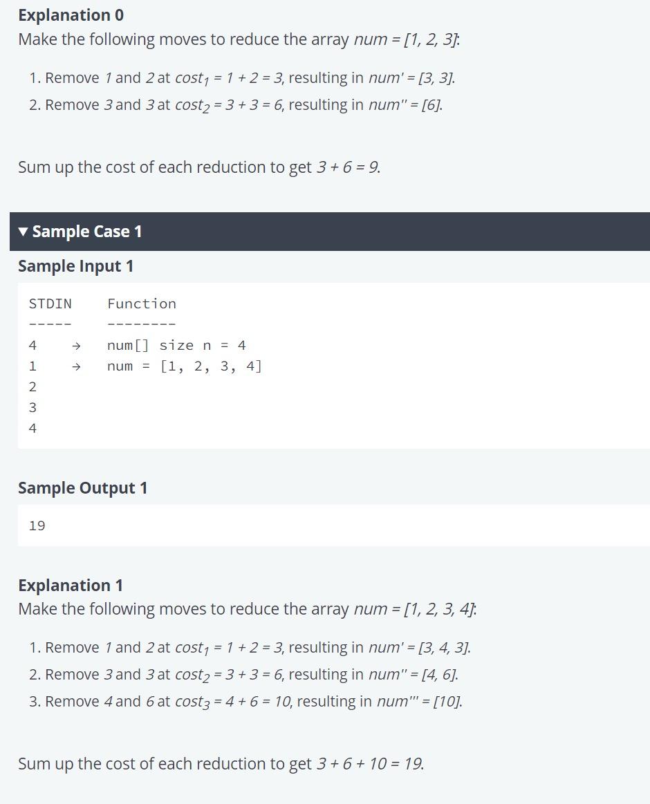 Solved There is an array of n integers called num. The array | Chegg.com